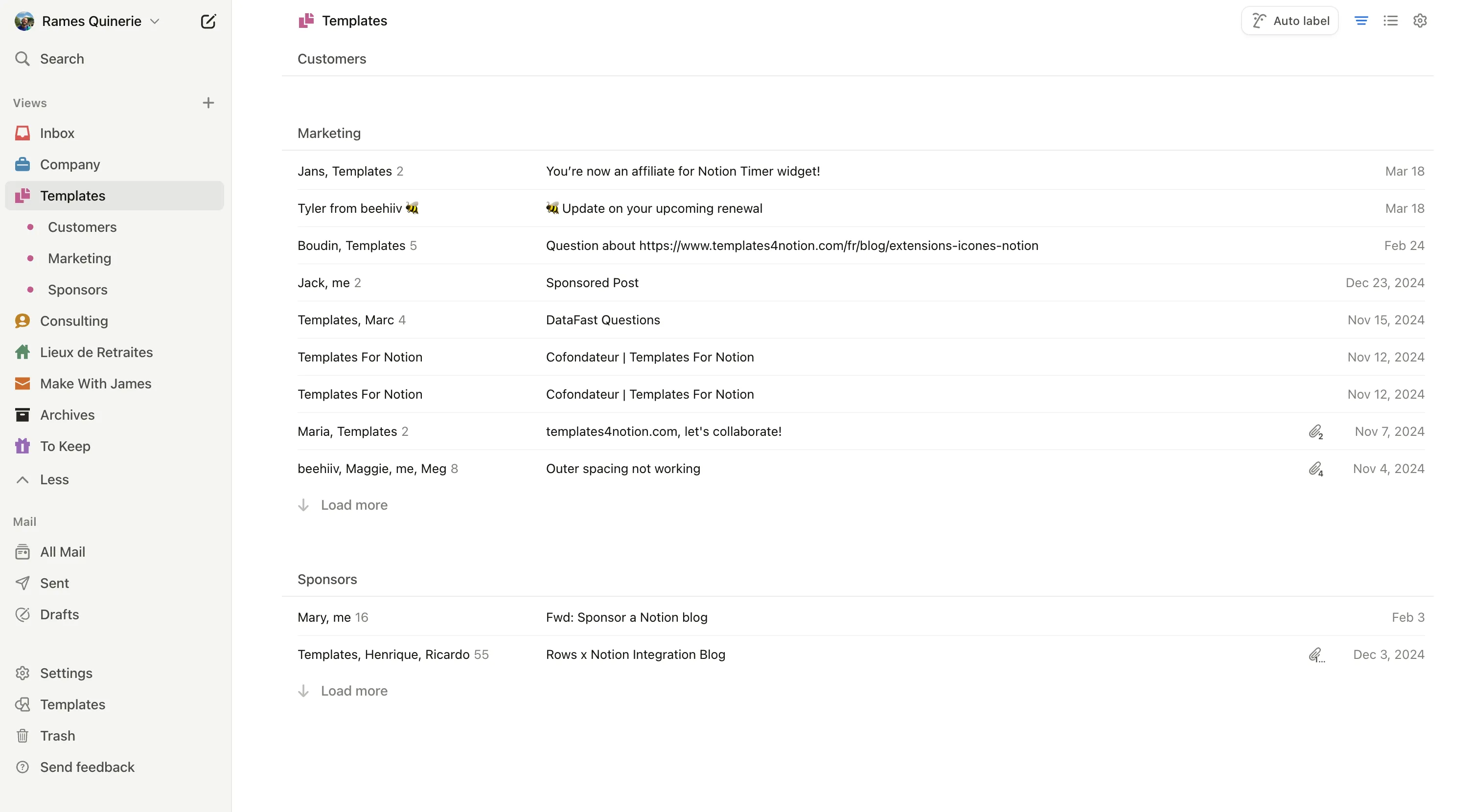 Notion Mail | How I Organize my Inbox in 2025 [+ Full Guide]